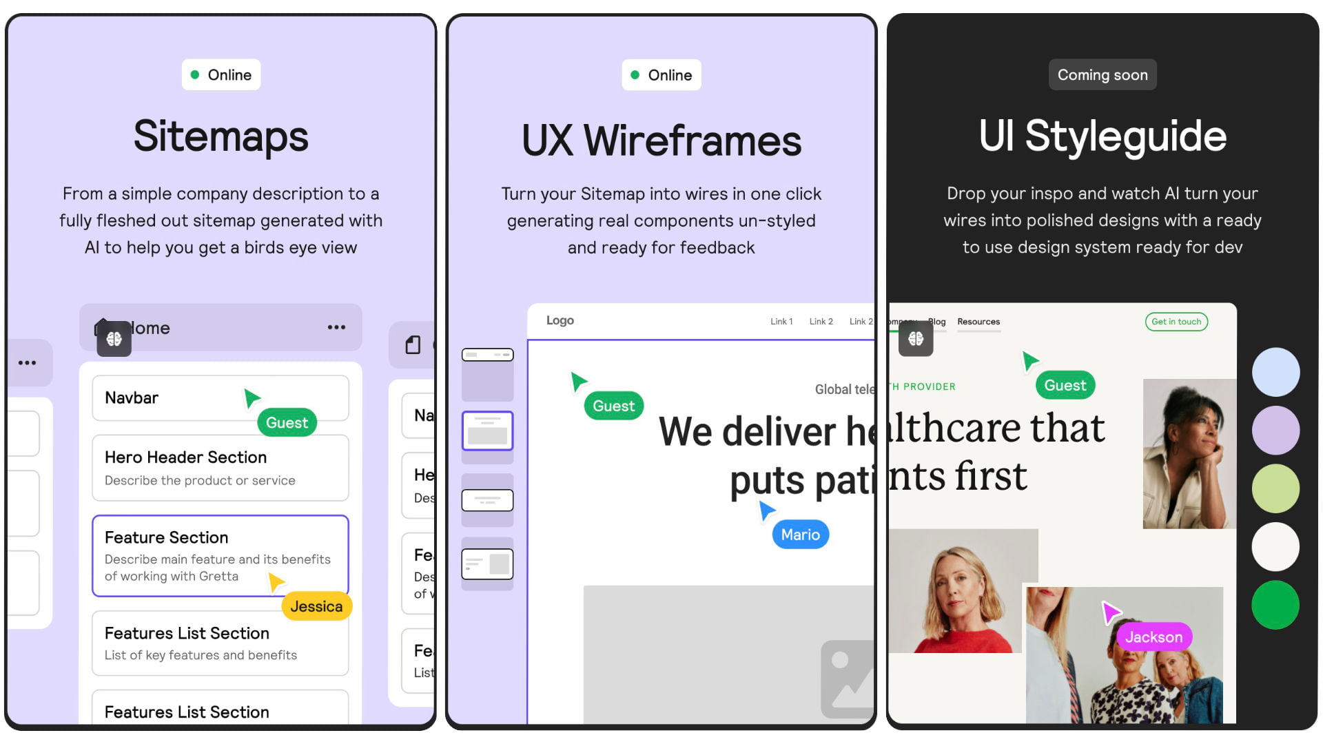 Relume.io | Create sitemaps, wireframes, and web designs.
