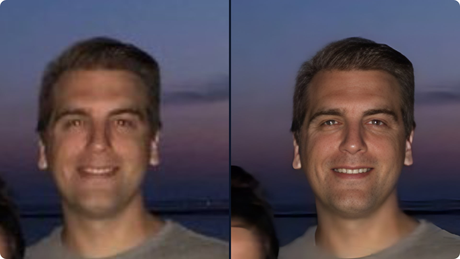 RestorePhotos.io | Restore old, blurry face photos with AI.