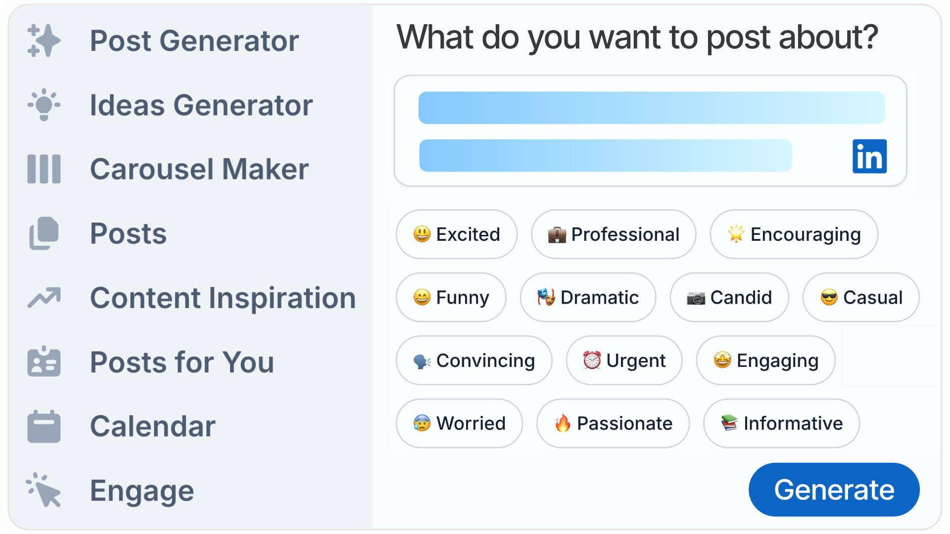 Supergrow.ai | Grow your LinkedIn engagement with AI.