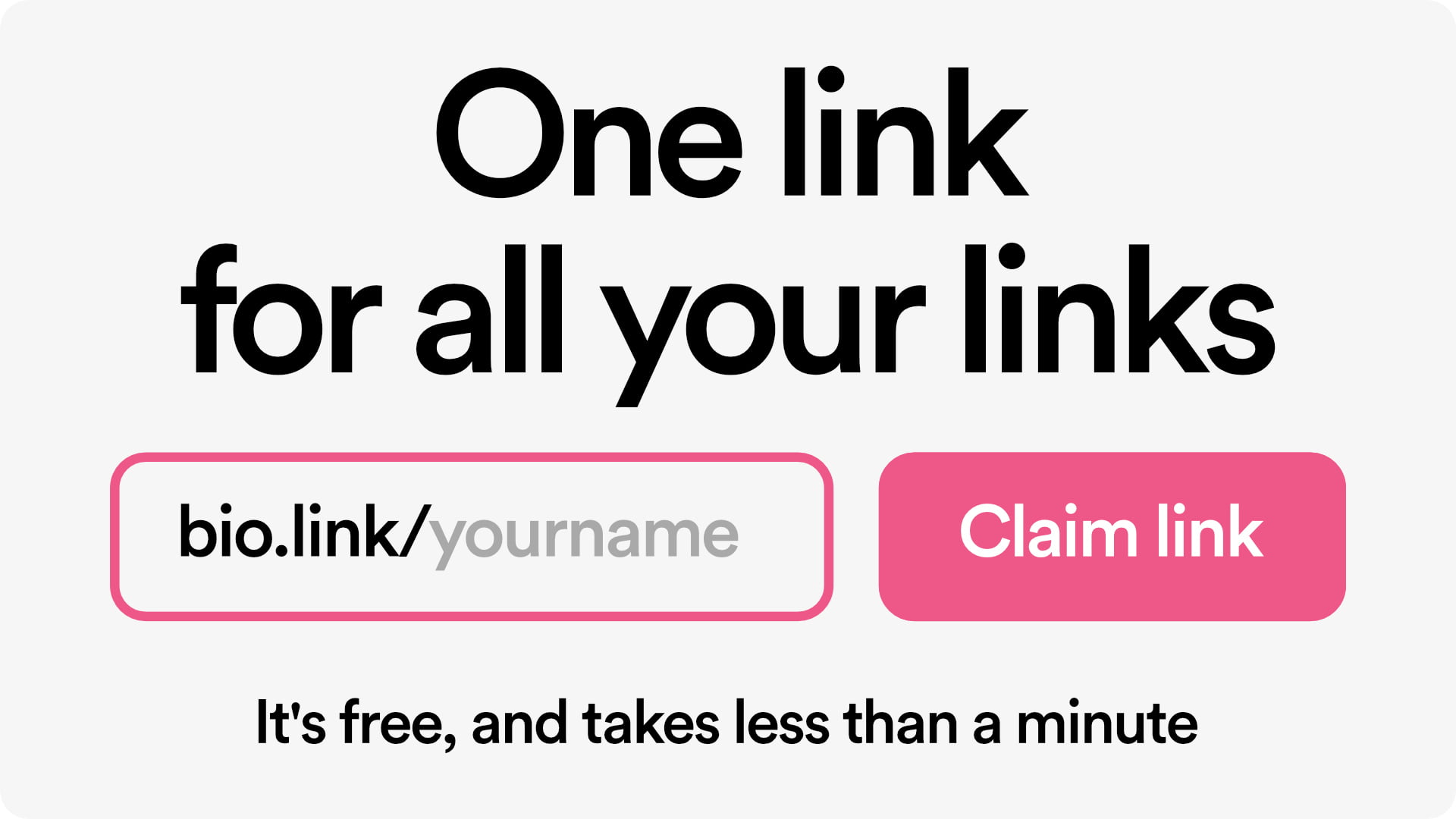 Bio Link | Create customizable 'Link In Bio' landing pages.