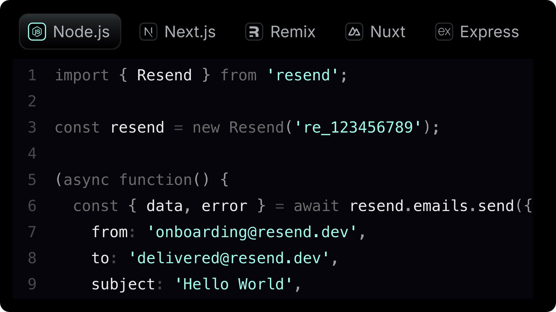 Resend.com | Send transactional & marketing emails reliably.